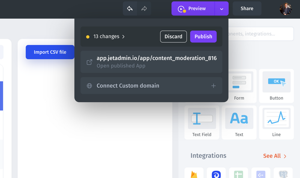 How to import CSV to Firestore database without code