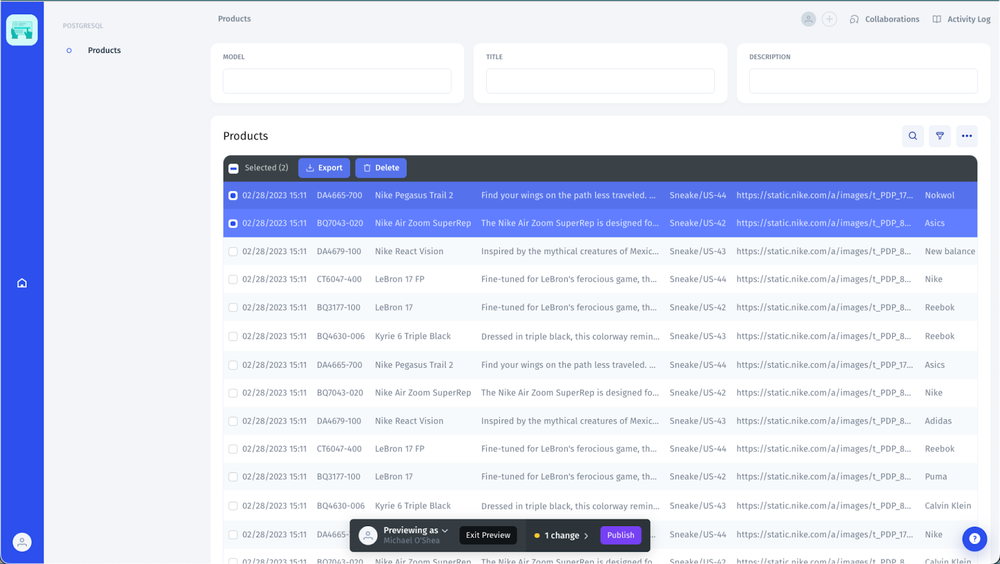 How to Build a CRUD App in Minutes